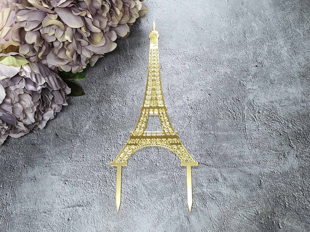 Eiffel Tower Cake Topper Wedding Cake topper – Cube 21